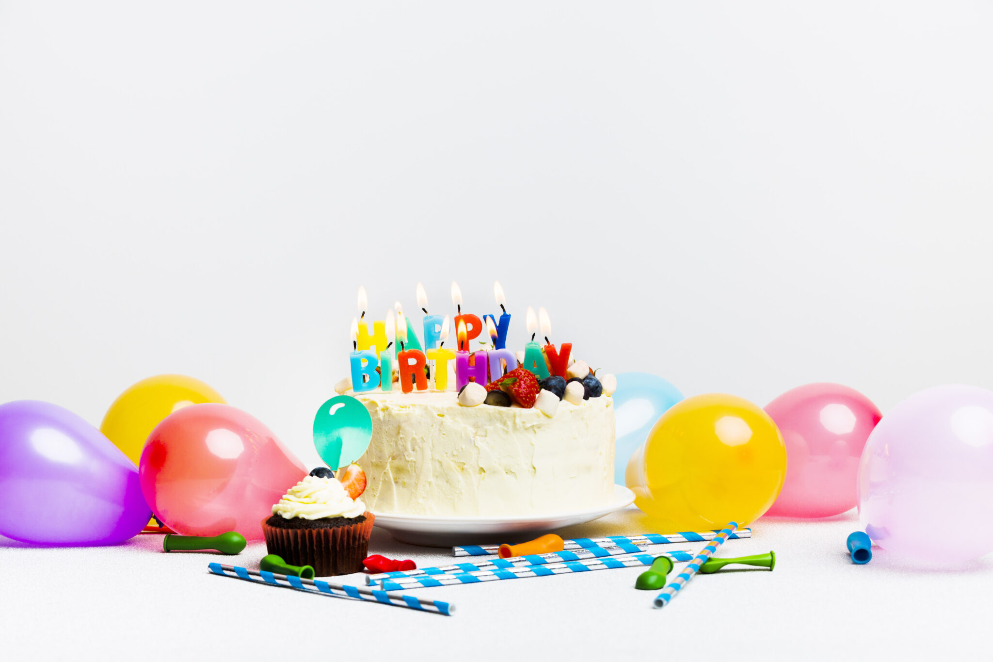 Cake with Balloons - AmbalaCakes